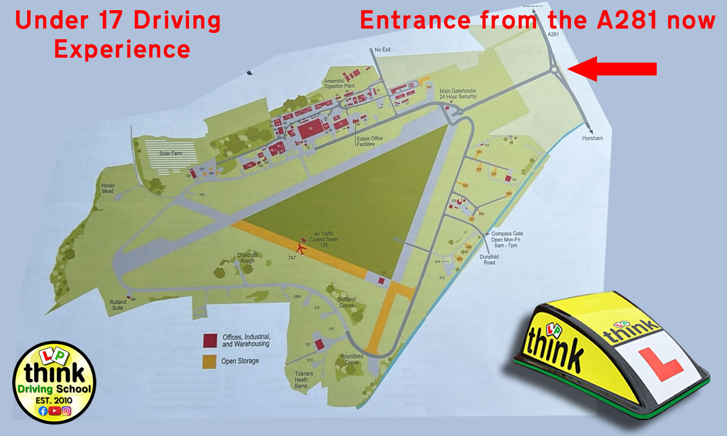 Under 17 Driving at Dunsfold Park